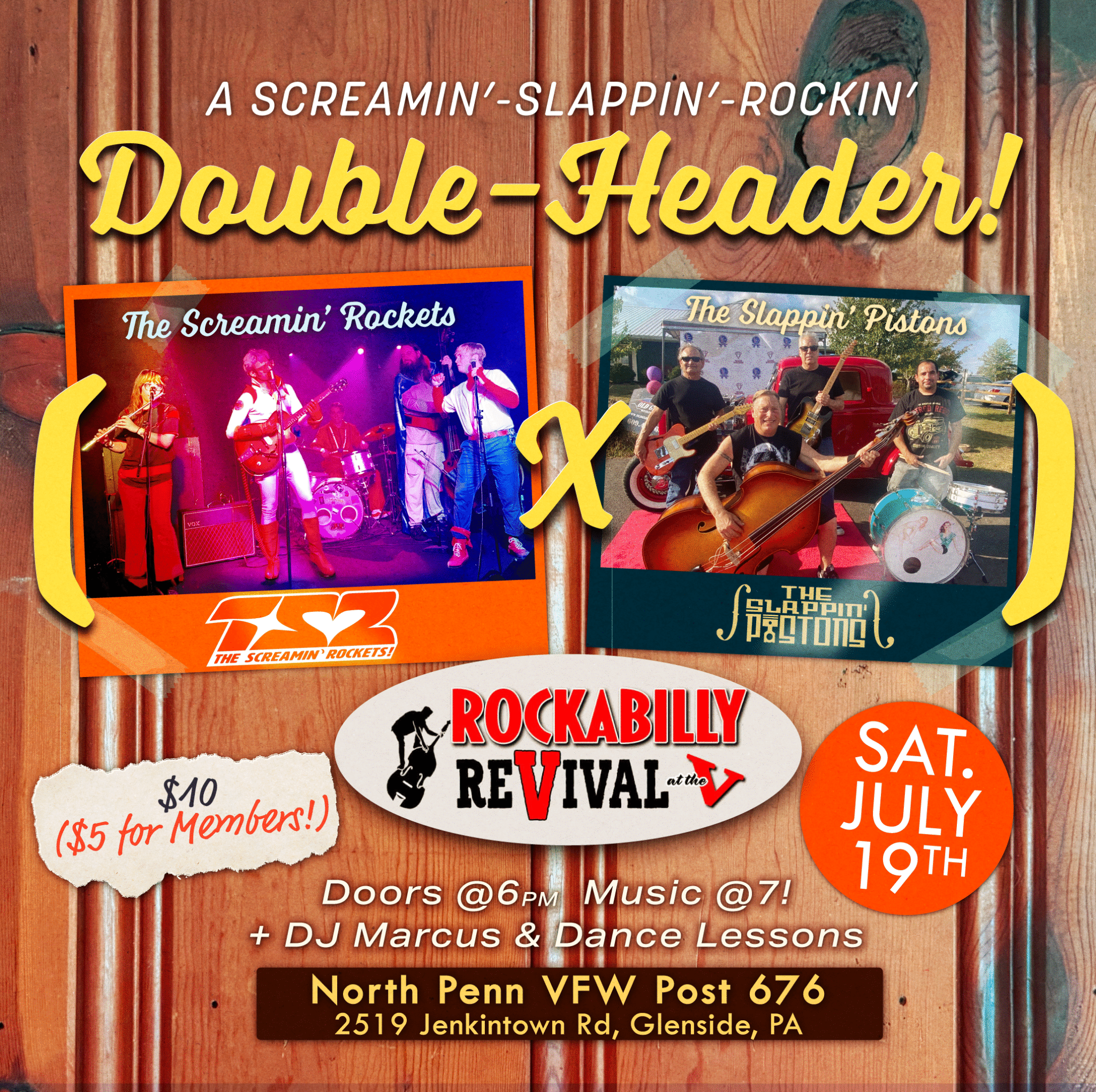 Rockabilly ReVival At The V – North Penn VFW Post 676